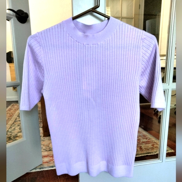 Uniqlo | Tops | Nwt Uniqlo Pure Wool Sweater Lavender Color | Poshmark